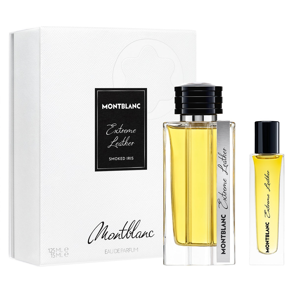 Mont Blanc Extreme Leather EDP Gift Set Smoked Iris – Perfume Dubai